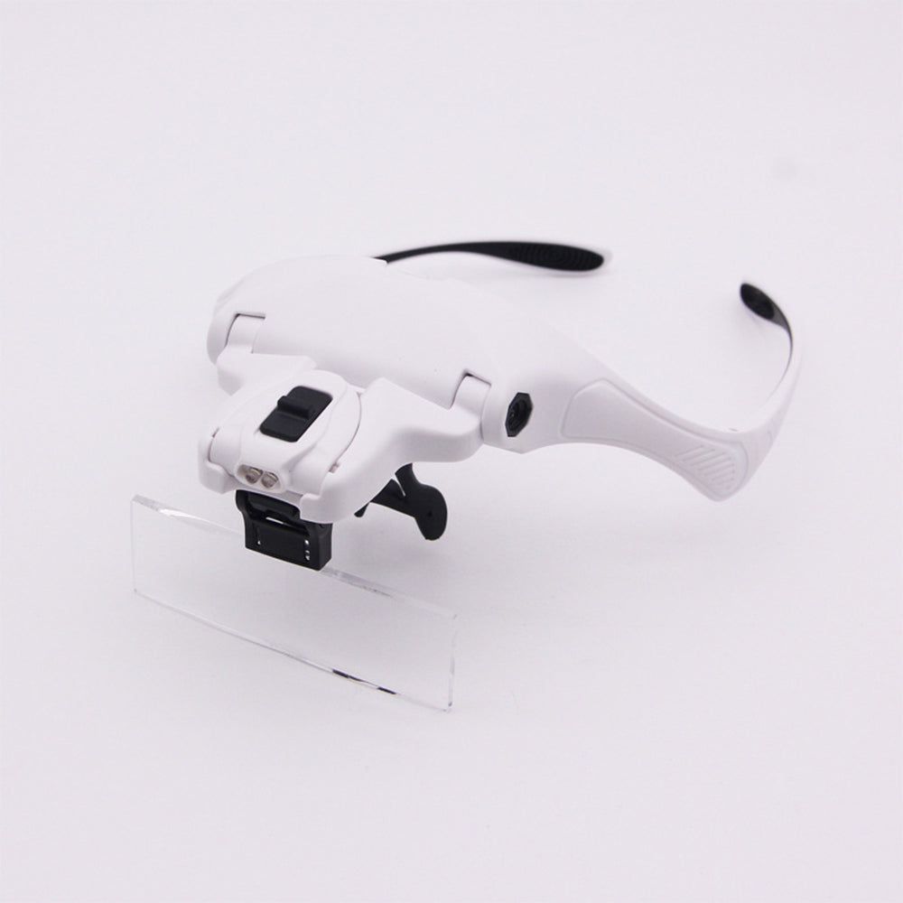 Head Magnifier Glasses with Led Light