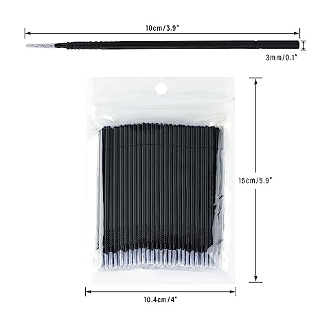 Black Microbrushes | HYVE Beauty