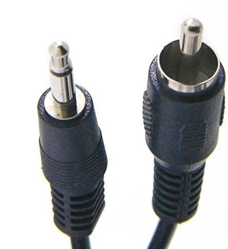 6Ft 1/8"(3.5mm) Mono Male to RCA-Male Cable | HYVE Beauty