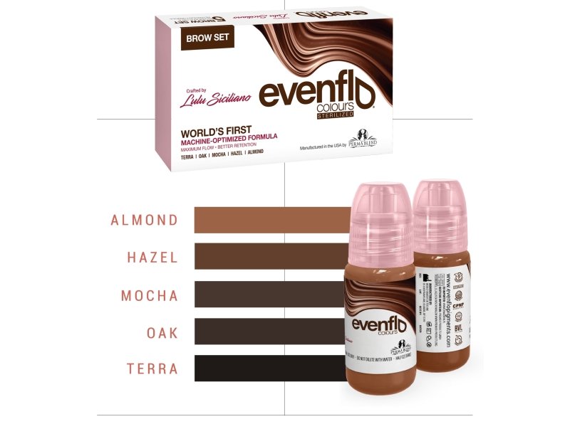 Brow Pigment Set by Evenflo x Perma Blend | HYVE Beauty